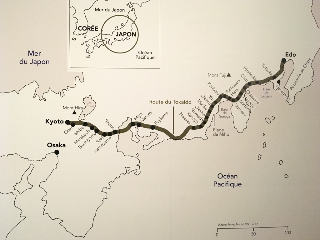 Sur la route du Tokaido, l'exposition du musée Guimet | TekuTeku Japan